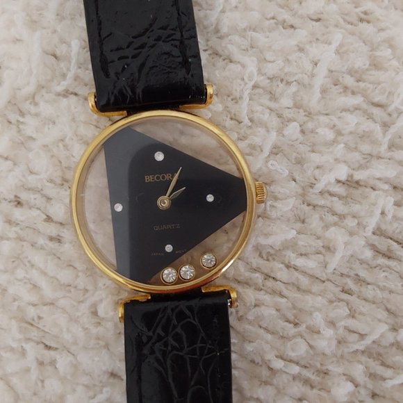 Becora | Jewelry | Becora Vintage Floating Jewels Blacktriangle Face ...